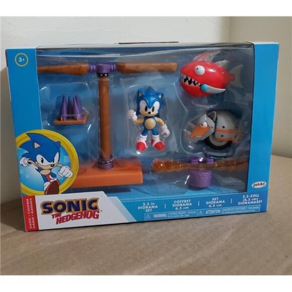 sonic the hedgehog | Toys | Sonic The Hedgehog 25 In Diorama Playset W ...